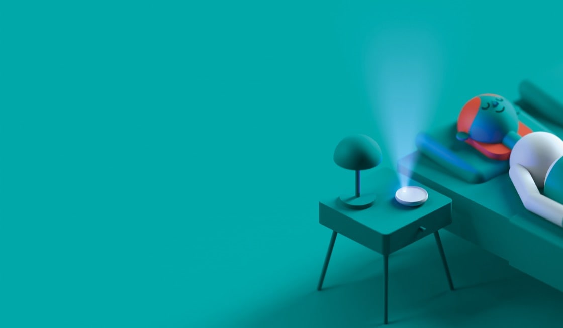 Dodow Official Website | Fall asleep faster | 100-Day Money Back Guarantee